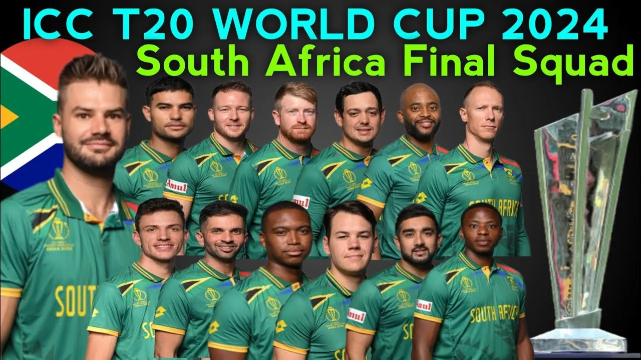 South Africa Team Squad for ICC T20 World Cup 2024 | SA Team Squads ...